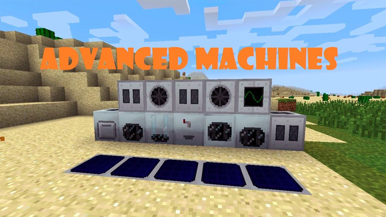 Advanced Machines скачать мод на майнкрафт 1.7.10, 1.10