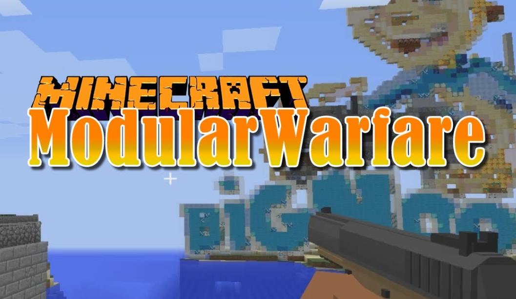 Modular Warfare 1.12.2 огнестрельное оружие 21 века