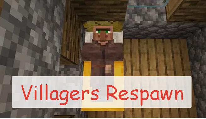 Villagers Respawn респавн для жителей деревни