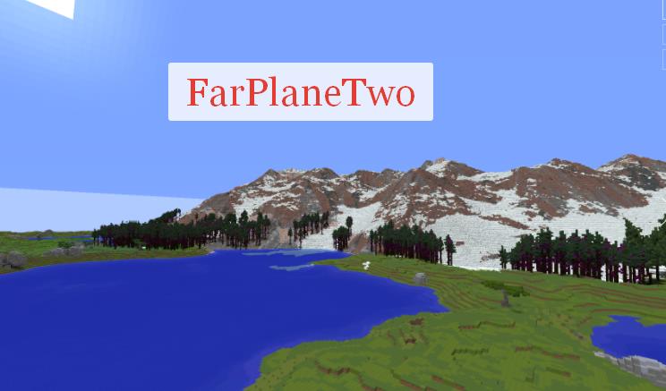 FarPlaneTwo 1.12.2 большая видимость за счет размытия текстур