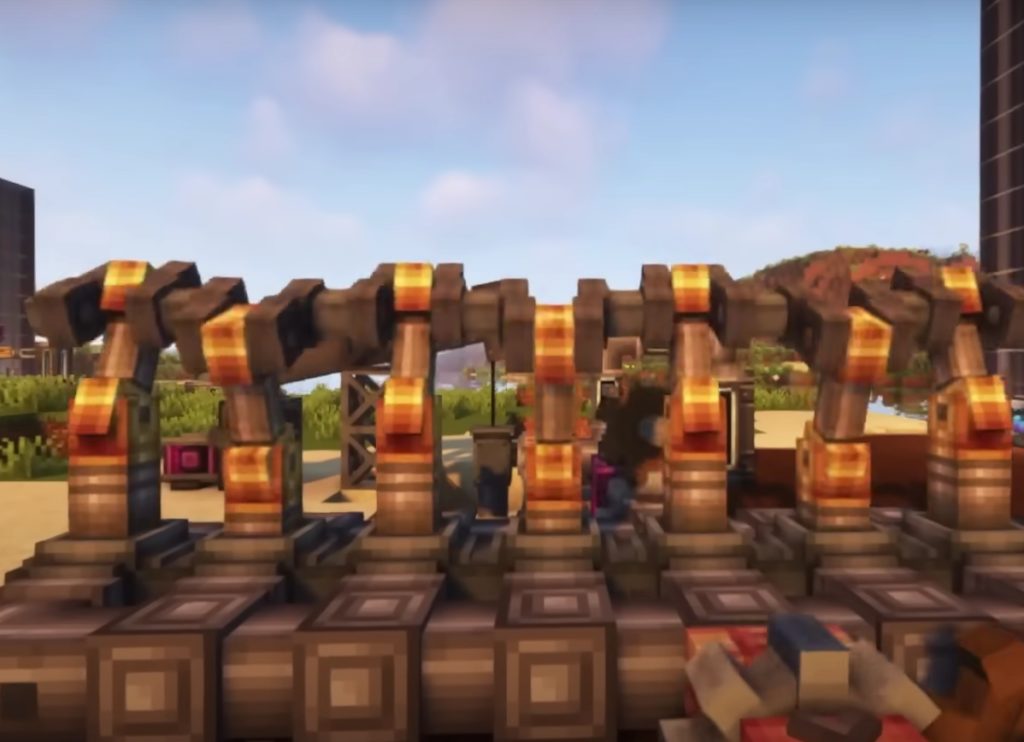 Create the factory must grow 1.19.2 добыча нефти и двигатели